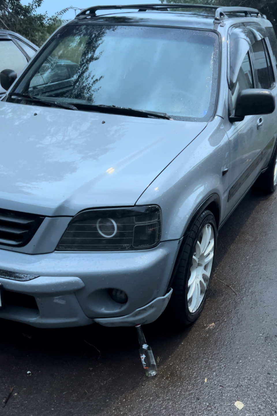 Все кто ждал передние накладки modulo — Honda CR-V (RD1/RD2), 2 л, 1998 ...