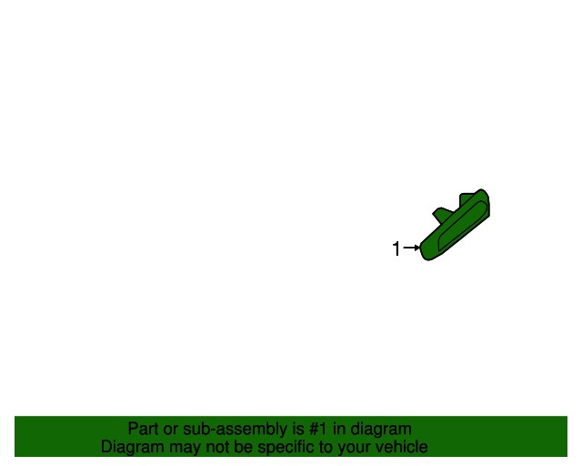 7405A646 Накладка переднего крыла Mitsubishi | Запчасти на DRIVE2