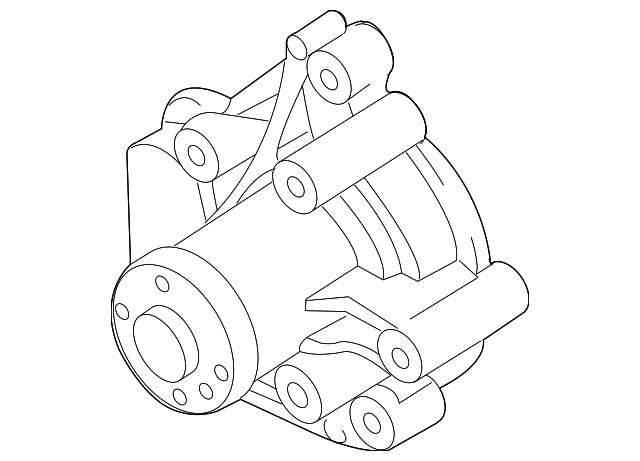 2510023021 Насос охлаждающей жидкости двигателя KIA HYUNDAI | Запчасти ...