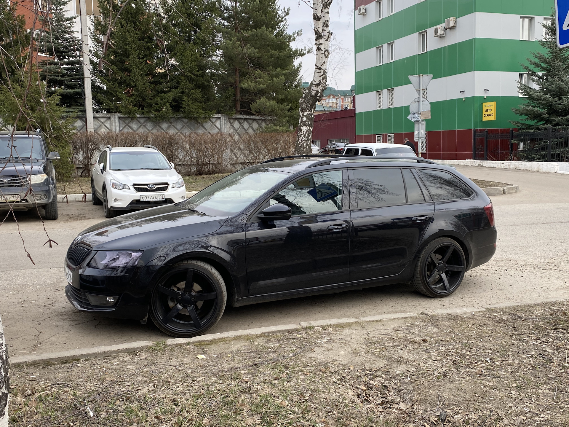 Vossen cv-3 — Skoda Octavia Combi A7 Mk3, 1,4 л, 2014 года | колёсные диски | DRIVE2