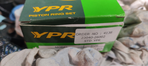 2304026002 Кольца поршневые dohc std act-vrn, getz KIA HYUNDAI ...