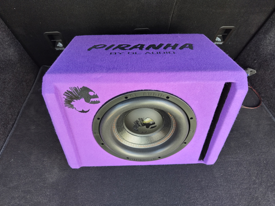 Новый БАС в автомобиль вместе с DL Audio Piranha 10A Purple V.2 — Omoda ...