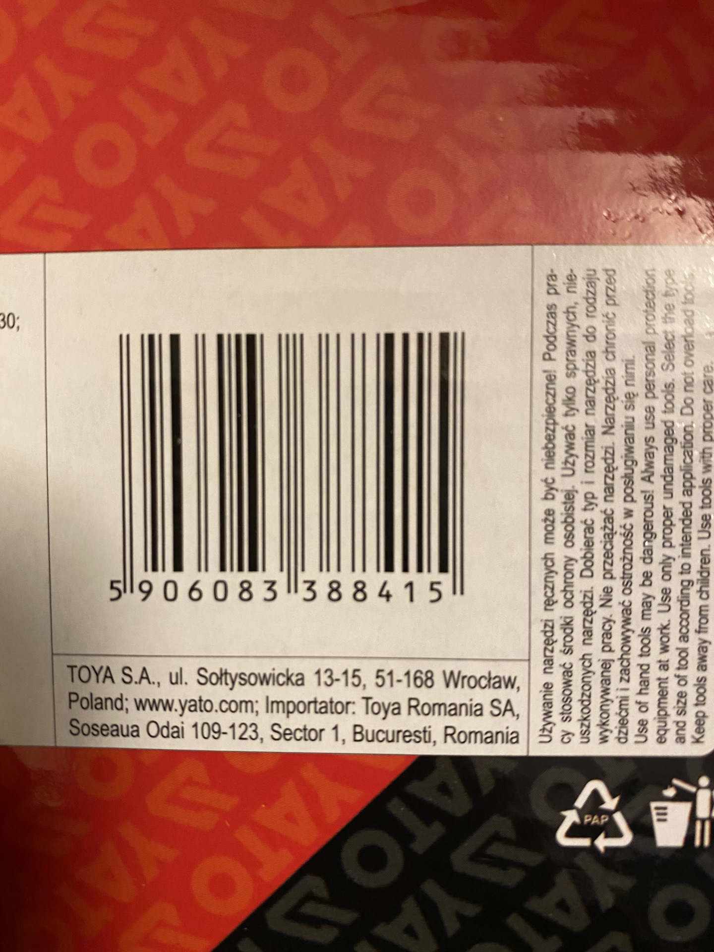 Набор инструмента Yato 216 предметов — Citroen C3 Picasso, 1,6 л, 2010 ...