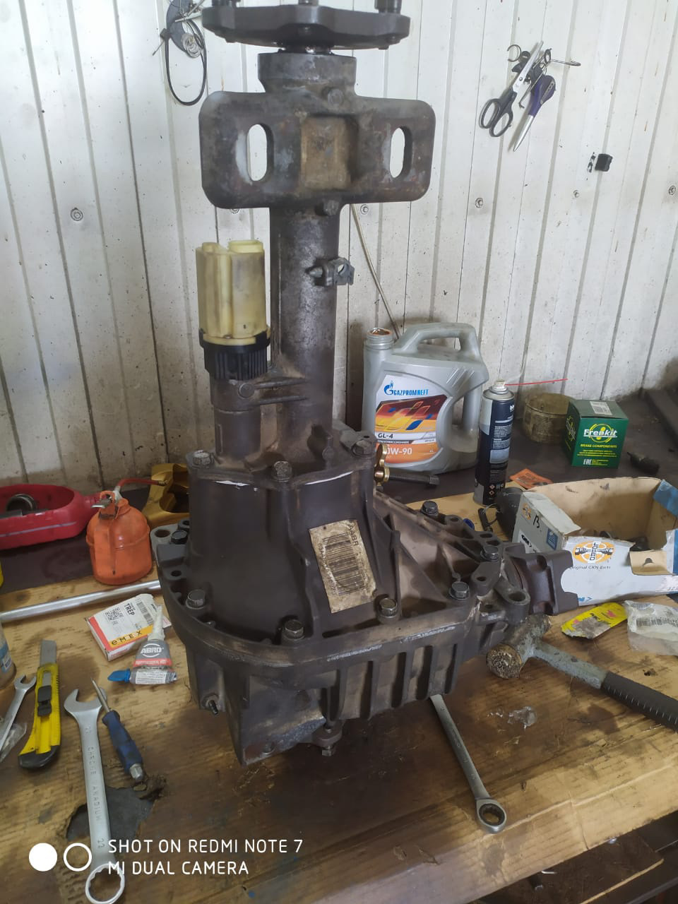 Ремонт переднего редуктора — Chevrolet Tahoe (GMT900), 5,3 л, 2008 года ...