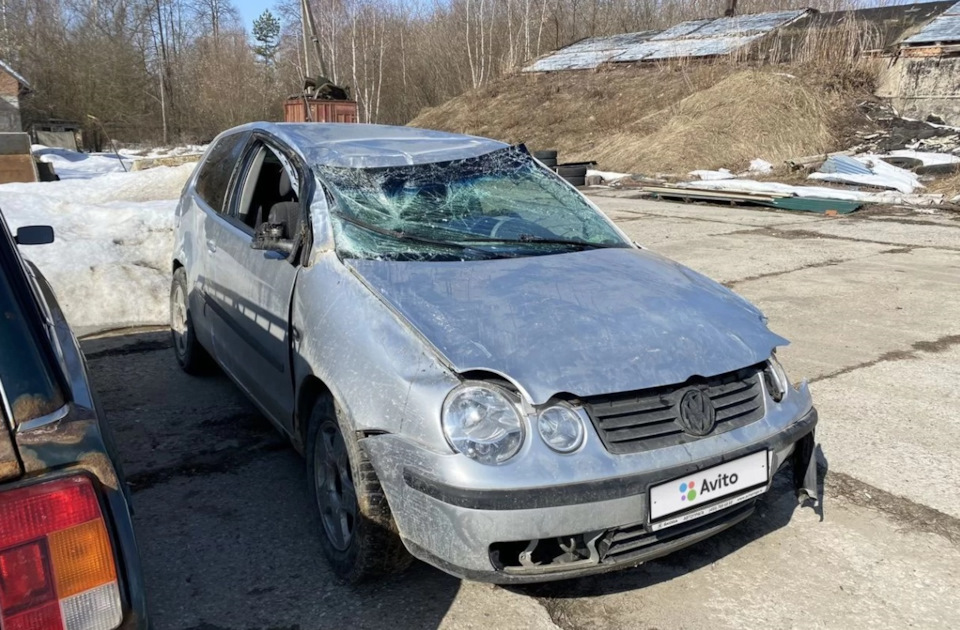 R.I.P. — Volkswagen Polo Mk4, 1,2 л, 2002 года | другое | DRIVE2