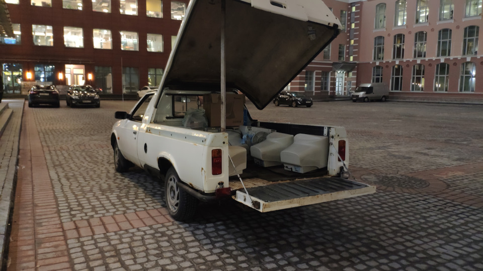 Борт и антенна — Москвич 2335, 1,5 л, 1994 года | кузовной ремонт | DRIVE2