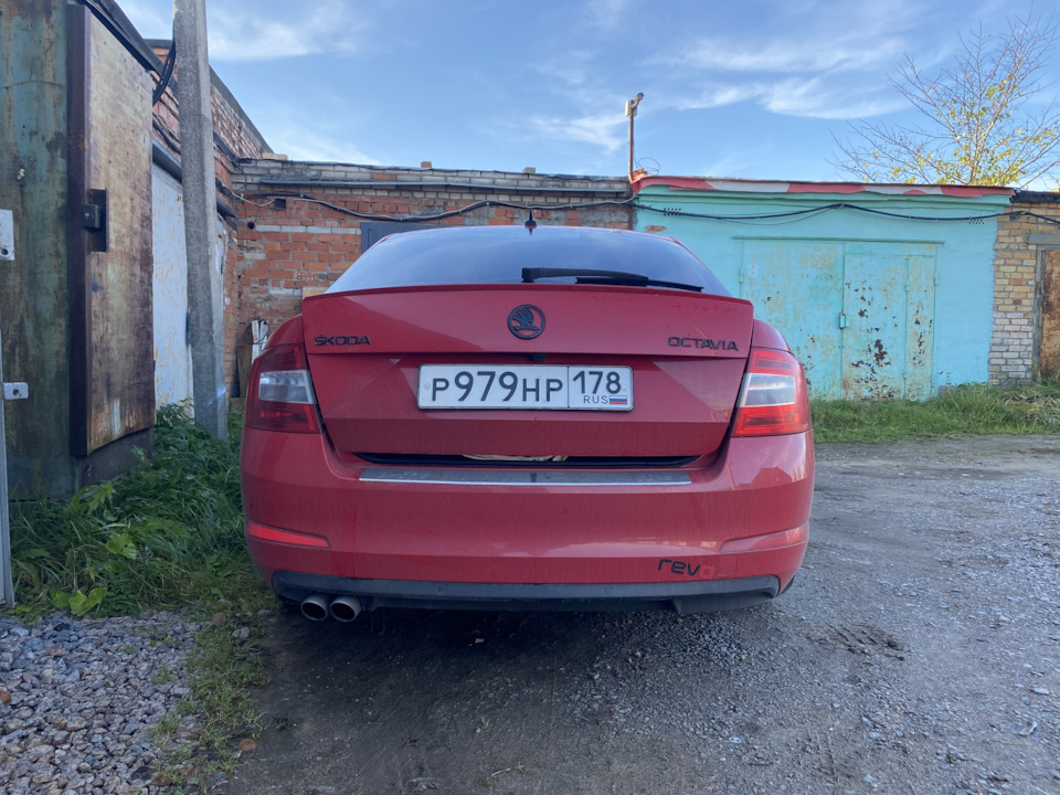 #48 Установка фонарей FL — Skoda Octavia A7 Mk3, 1,8 л, 2014 года ...