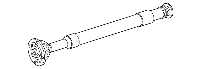 A2044106901 Вал карданный передний Mercedes | Запчасти на DRIVE2