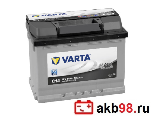 Аккумулятор Varta Black Dynamic C14 56 Ач 480 А (556400048). Купить в ...
