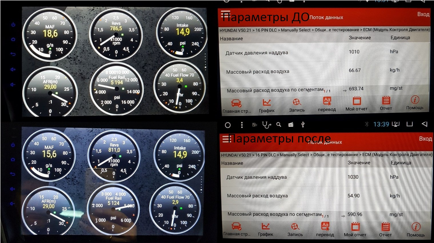Код ошибки P0101(датчик-расходомер), а виновник интеркулер. — Hyundai ...