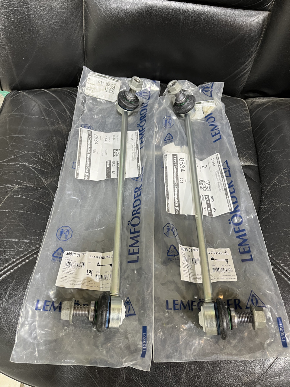 Замена стоек переднего стабилизатора F25 — BMW X3 (F25), 2 л, 2015 года ...