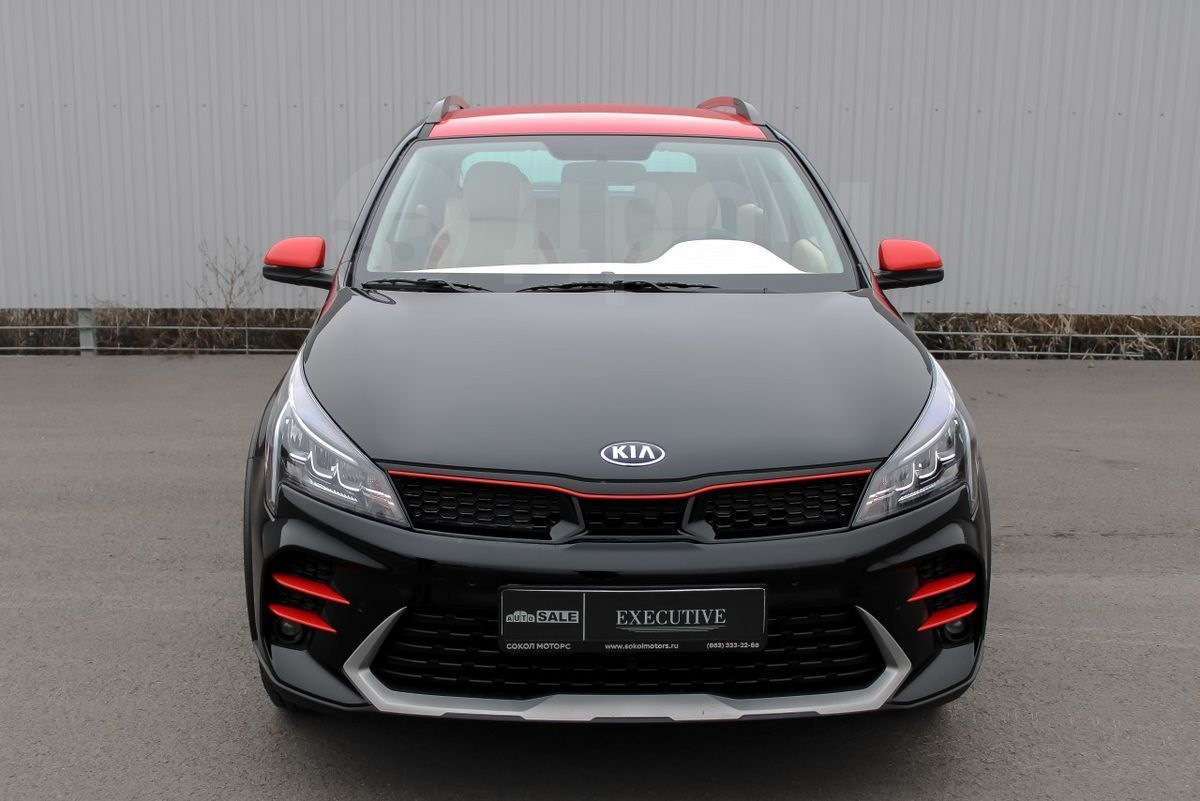 Стайлинг от любителей красного))) — KIA Rio X, 1,6 л, 2021 года | наблюдение | DRIVE2