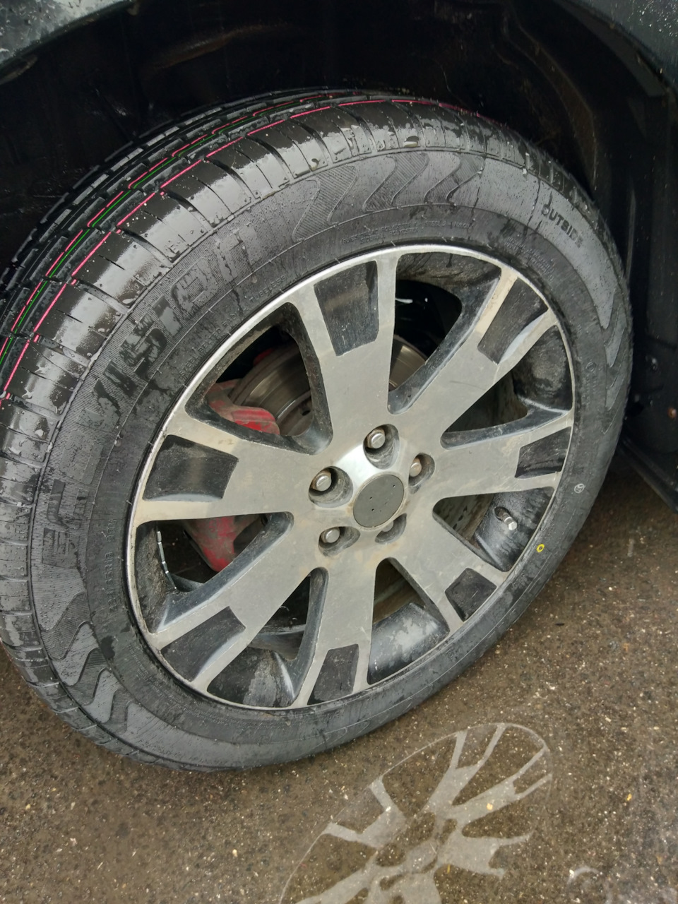 Китайские Автошины 225/55R18 Ecovision VI-386HP. — Peugeot 4007, 2,4 л ...