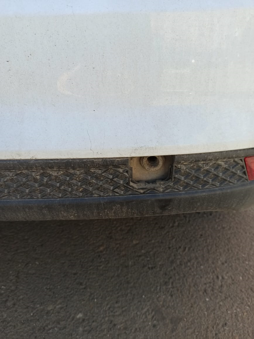 Честно украдена заглушка заднего бампера — Ford Focus Hatchback III, 1 ...