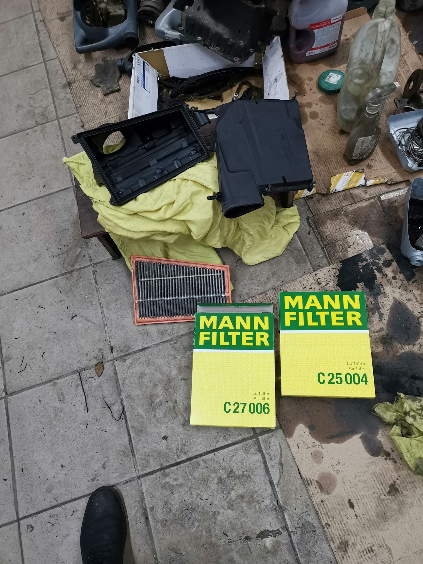 ТО 294000 — Mercedes-Benz E-Class (W211), 3 л, 2007 года | плановое ТО ...