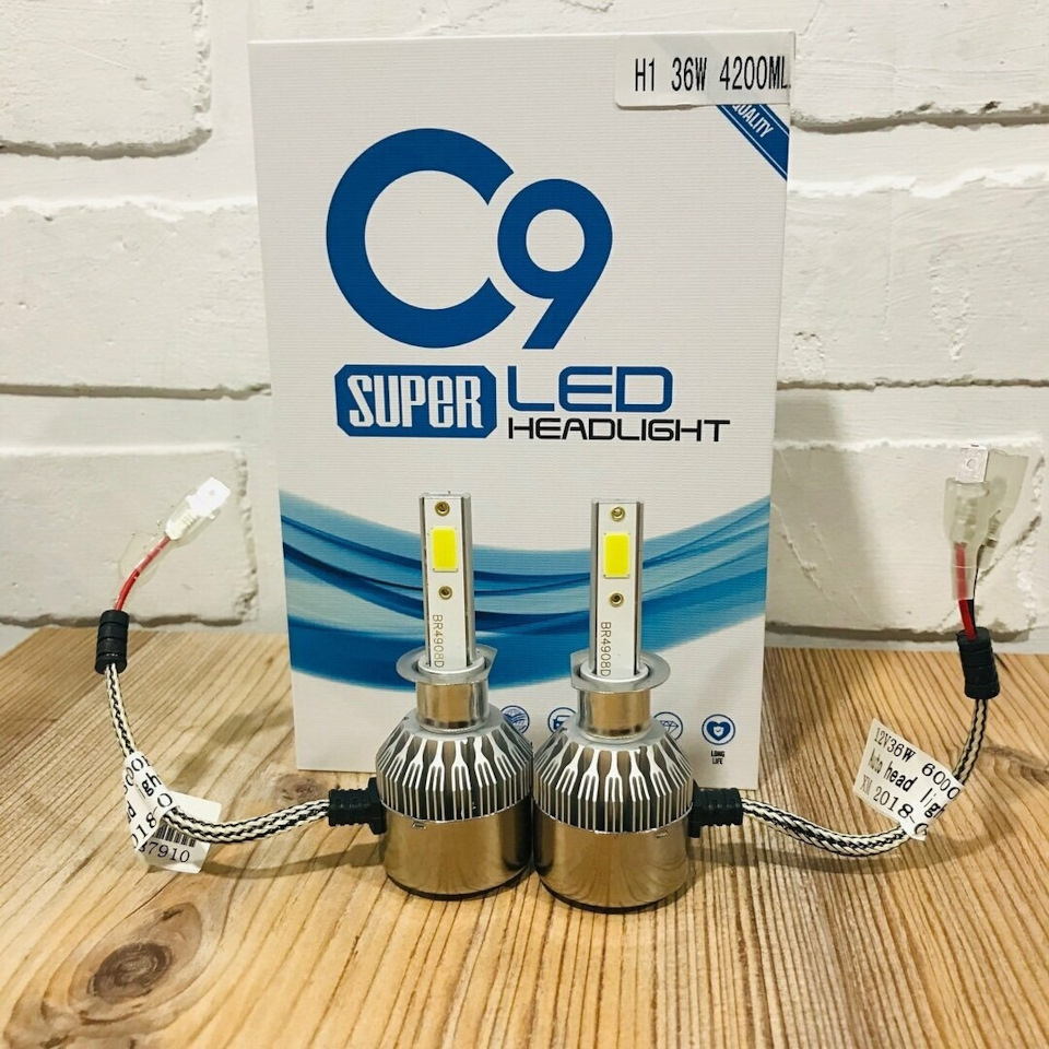 LED лампы в дальний — Lada Калина седан, 1,6 л, 2010 года | расходники ...