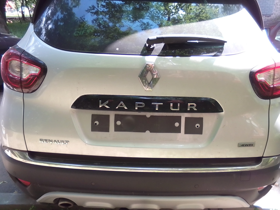 "Приключения" пятой двери. — Renault Kaptur (2016), 2 л, 2020 года ...