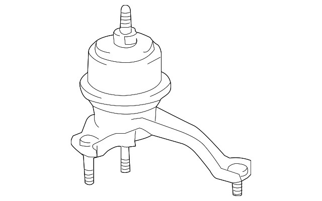 1236236040 Подушка двигателя TOYOTA HIGHLANDER 07-/EXUS RX270/350/450H ...