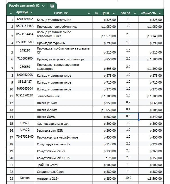 N90452003 Кольцо уплотнительное (191) VAG | Запчасти на DRIVE2