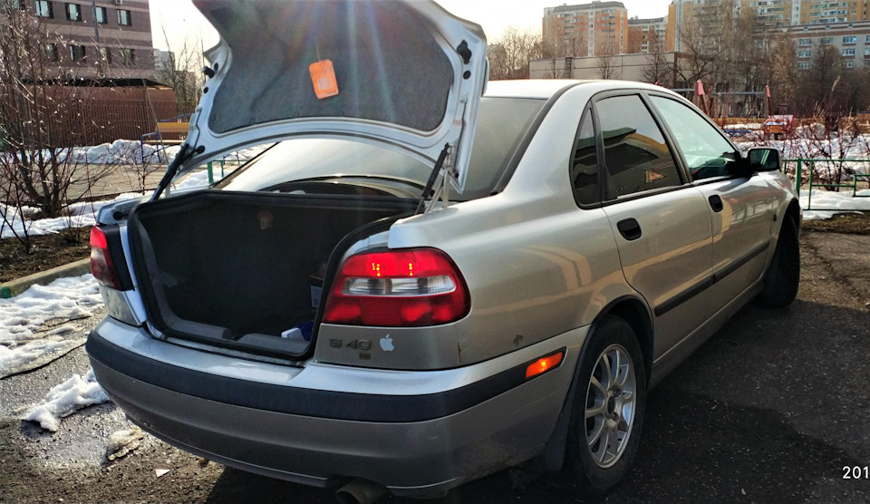 здесь д.б.рыдающий смайл — Volvo S40 (1G), 1,8 л, 2002 года | продажа ...