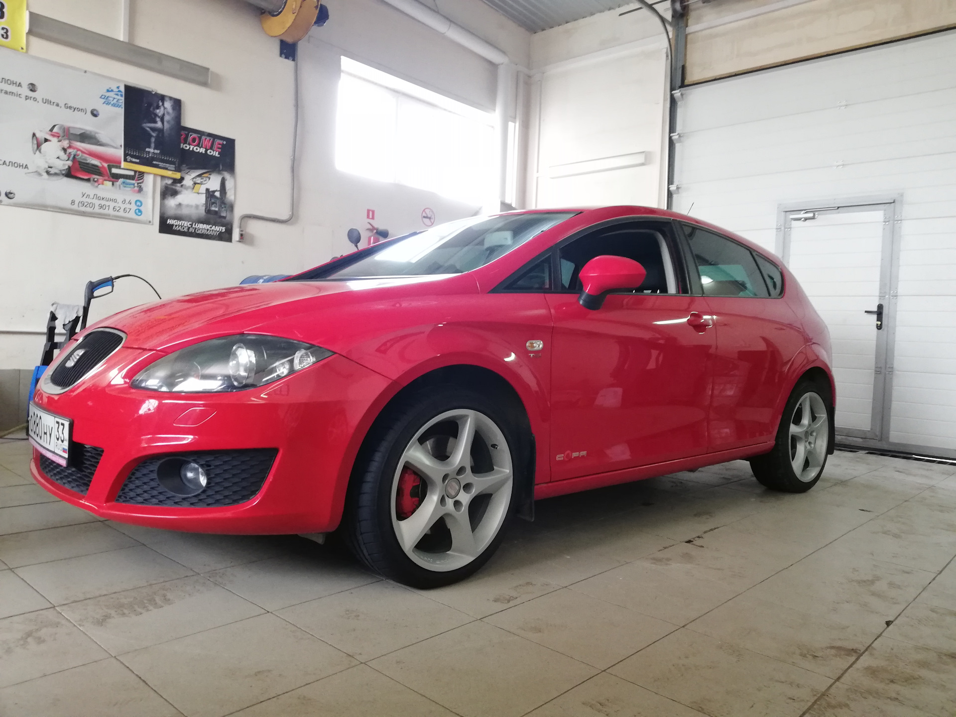 Плановые работы, переобувка, stage 1 — SEAT Leon (Mk II), 1,8 л, 2012 ...