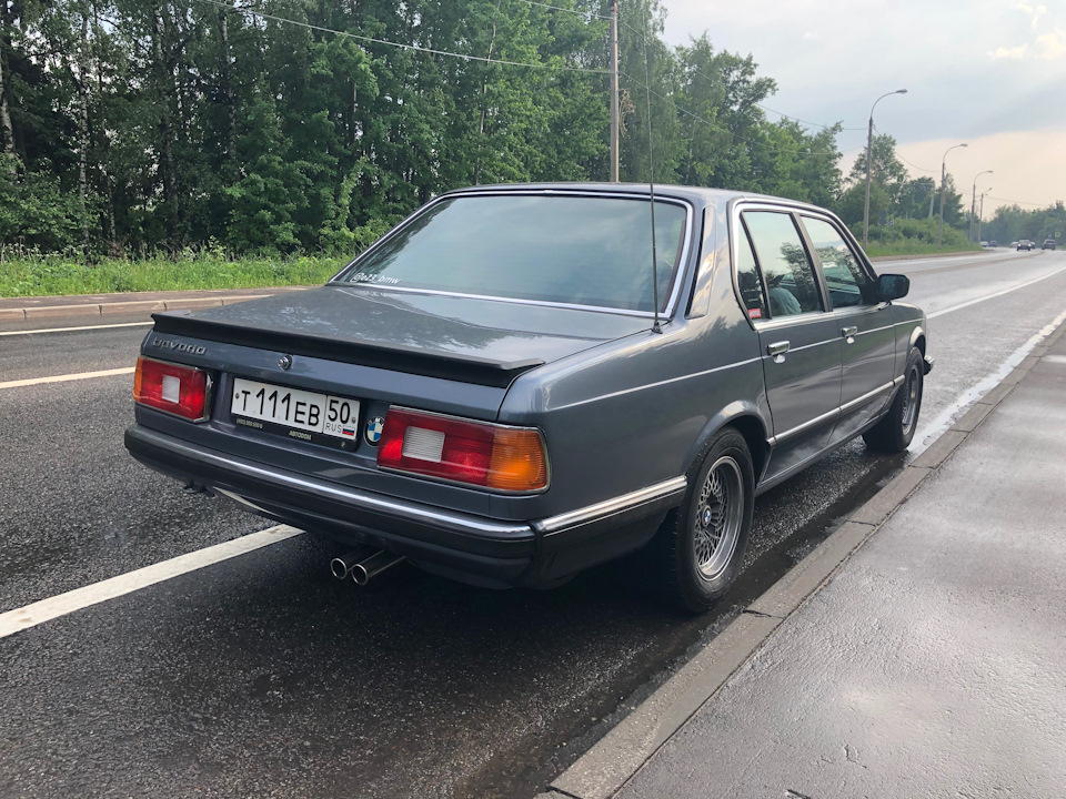 Original suspension and wheels — BMW 7 series (E23), 2,8 л, 1984 года ...