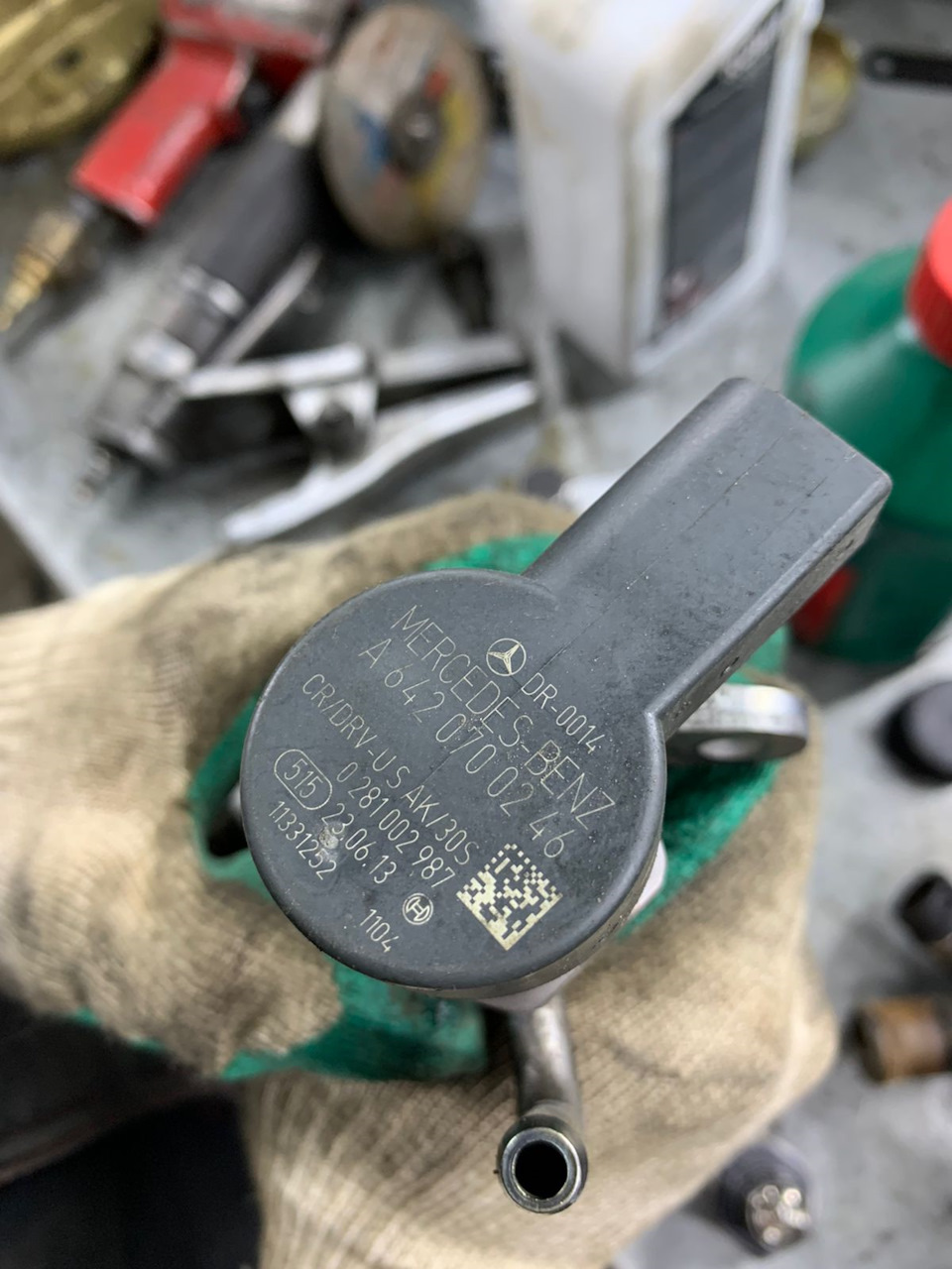 Решение проблемы вибрации и троения двигателя ОМ642. — Mercedes-Benz GL ...