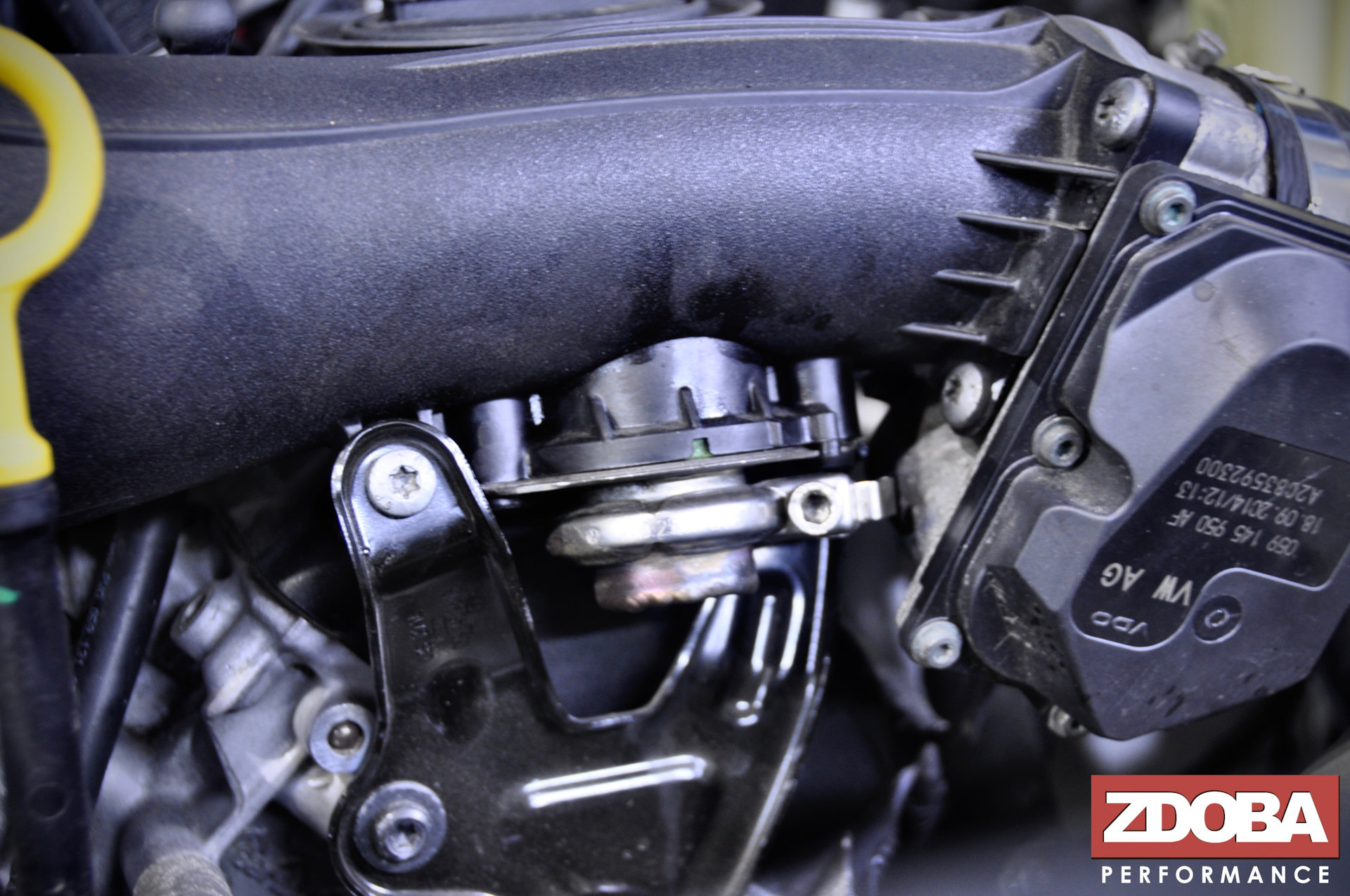 VW Touareg 3.0 TDI 245hp (CJGD, CRCA) Удаление EGR и вихревых заслонок ...