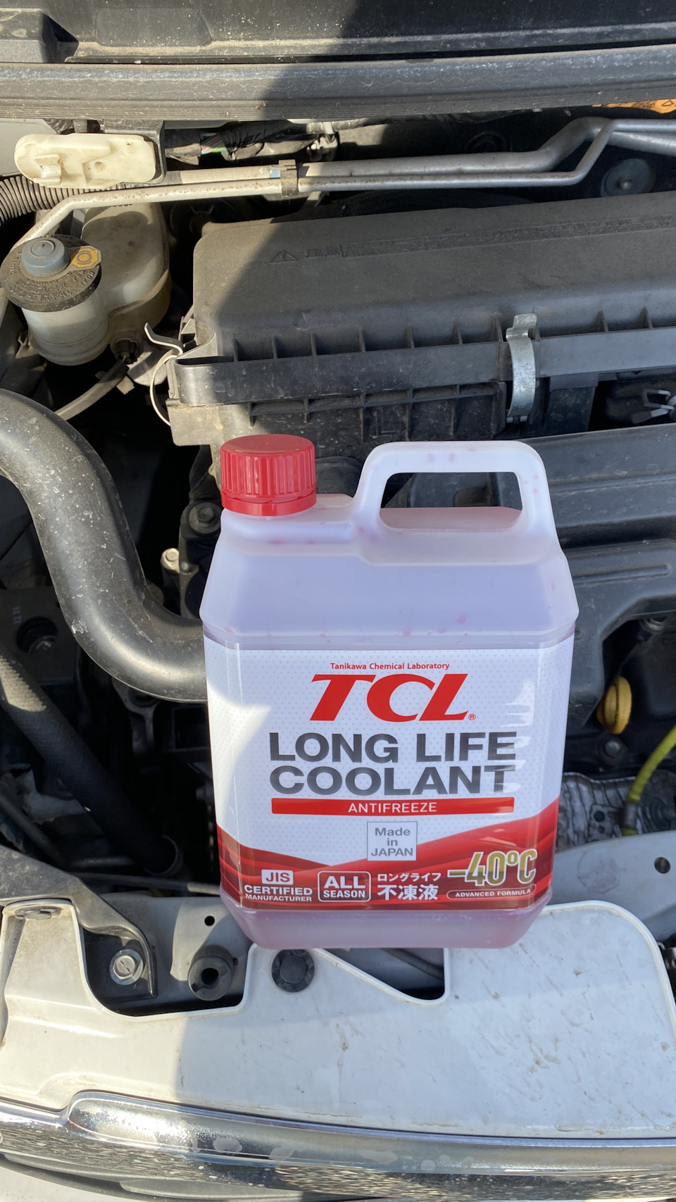 Замена антифриза на TCL — Daihatsu Mira e:S (1G), 0,7 л, 2017 года ...