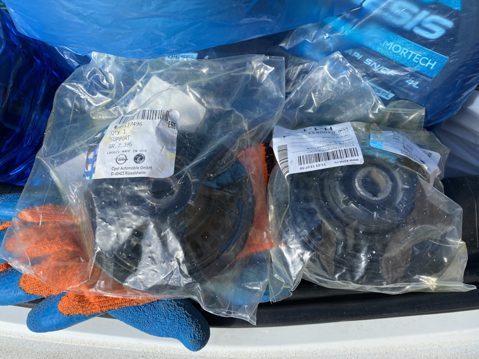 Ремонт подвески, теплообменника, замена ступицы и масла. — Opel ...