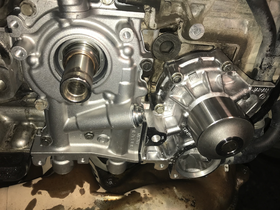 Замена ремня ГРМ, роликов, помпы и масляного насоса. — Subaru Outback ...