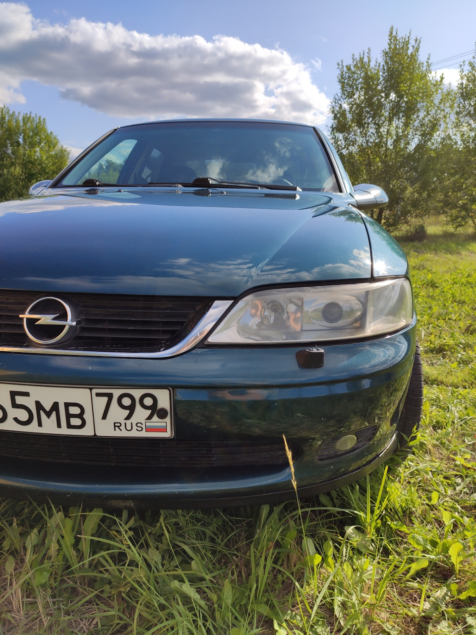 Фотки Vectra B цвет z283 nautilus blue — Opel Vectra B, 1,8 л, 1999 ...