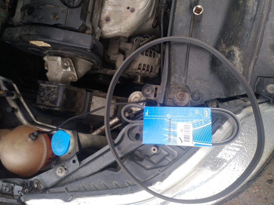 Ремень генератора — Citroen C4 (1G), 1,6 л, 2006 года | своими руками ...