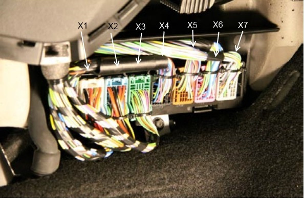 Распиновка блока управления кузова OPEL Astra J — Opel Astra J GTC, 1,8 ...