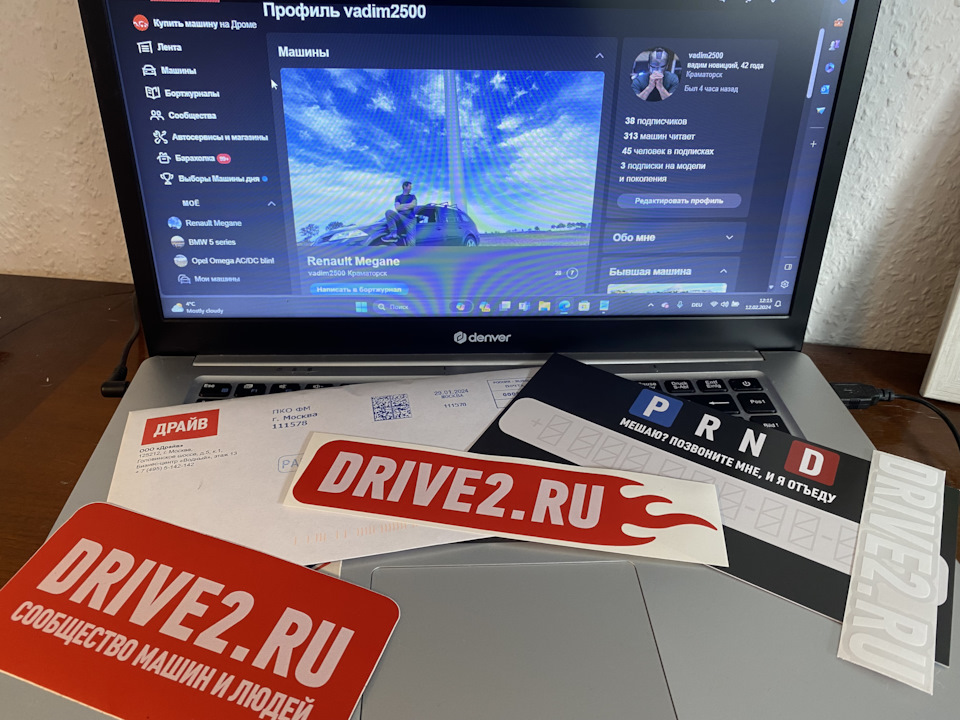 Наклейки — Renault Megane II, 1,6 л, 2008 года | другое | DRIVE2