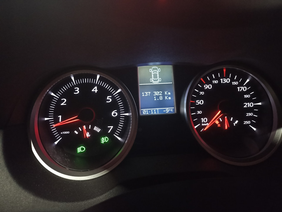 Приборная панель Hight series Меган 2. — Renault Megane II, 1,6 л, 2006 ...
