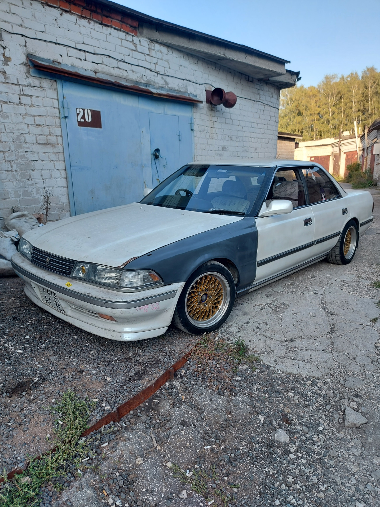 Починено — Toyota Mark II (80), 2 л, 1988 года | кузовной ремонт | DRIVE2