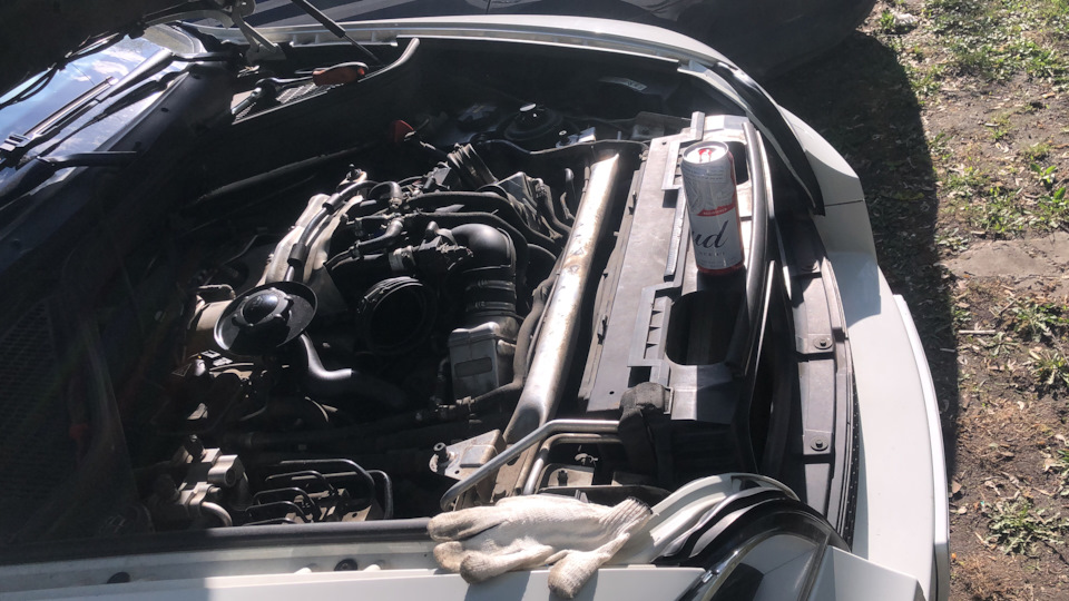 Замена коробов воздухопритока — BMW X6 M (E71), 1,4 л, 2009 года ...