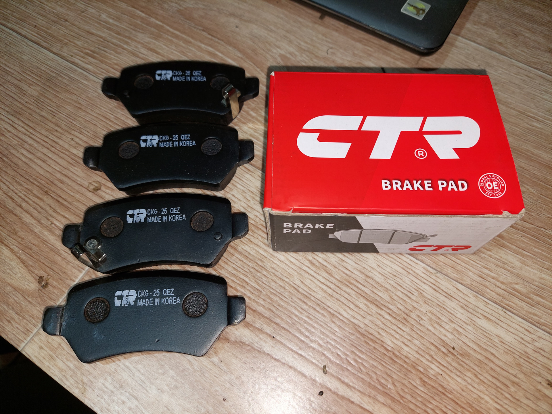 Отзыв на Задние Колодки CTR ckg-25 — Opel Astra H GTC, 1,8 л, 2009 года | запчасти | DRIVE2