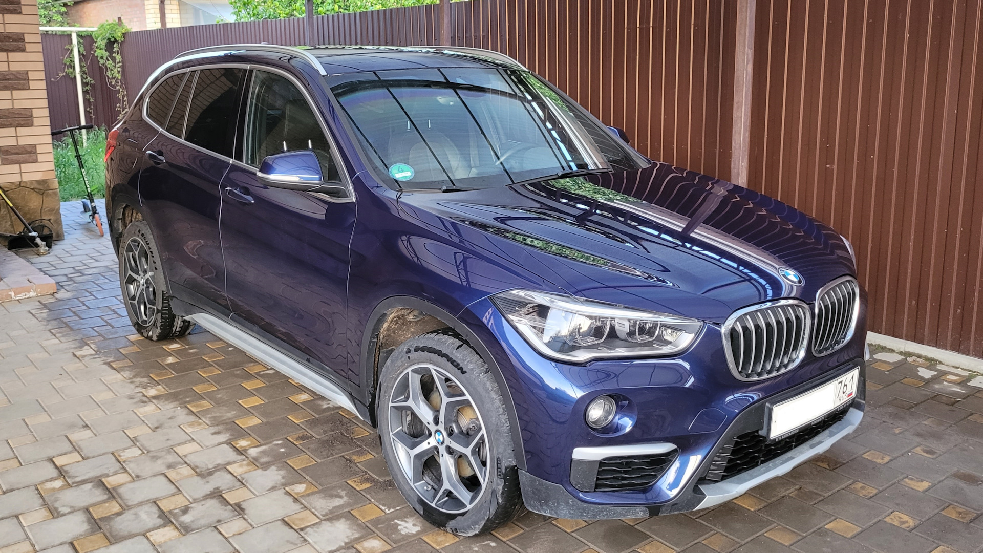 BMW X1 (F48) 2.0 дизельный 2019 | Blue Mediterranean на DRIVE2