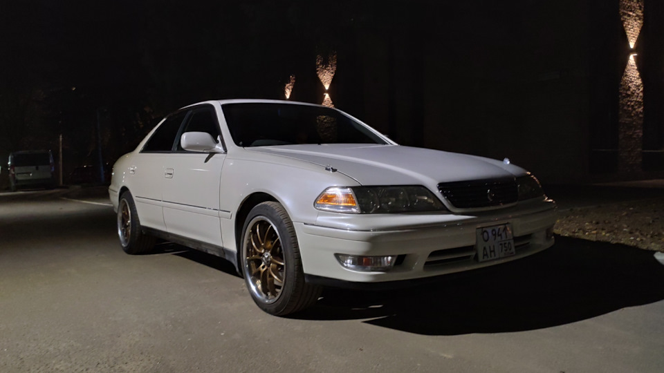 Work VS SS 17" 8j/9j +30/+35 — Toyota Mark II (100), 2,5 л, 1997 года ...