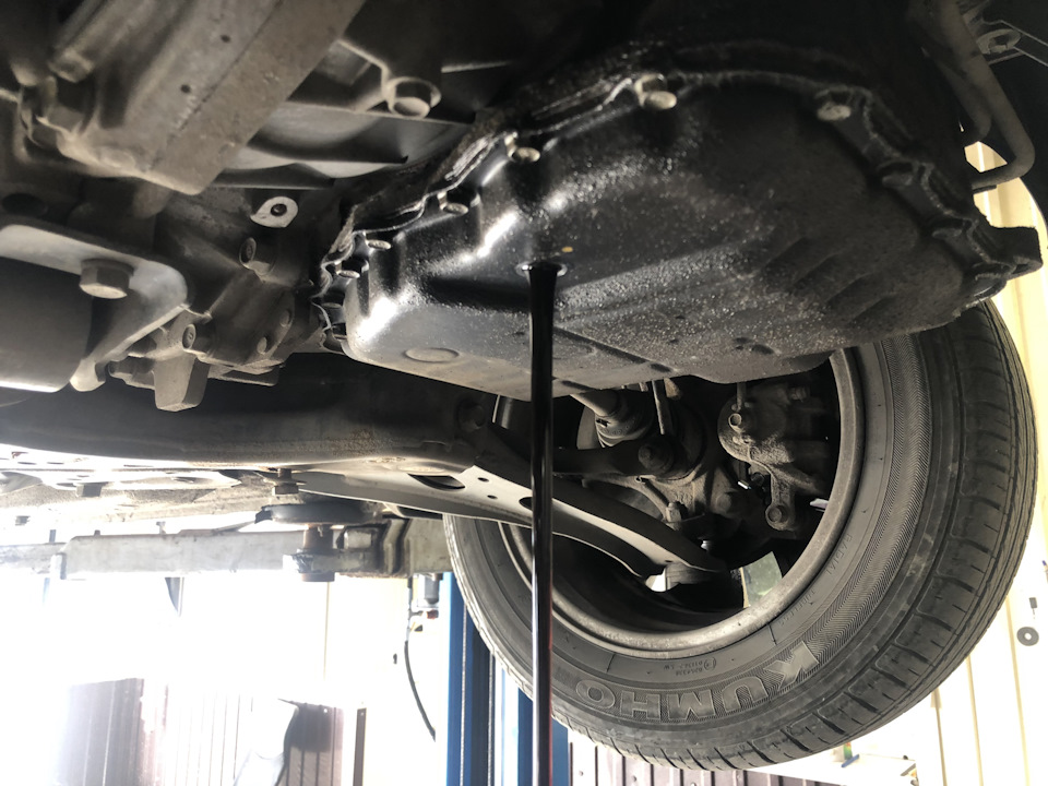 Замена жидкости в АКПП — KIA Rio (3G), 1,6 л, 2012 года | плановое ТО ...