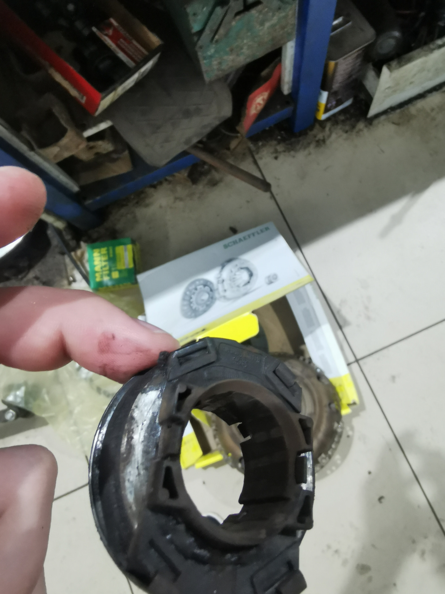 Замена сцепления — Volkswagen Jetta V, 1,6 л, 2010 года | плановое ТО ...