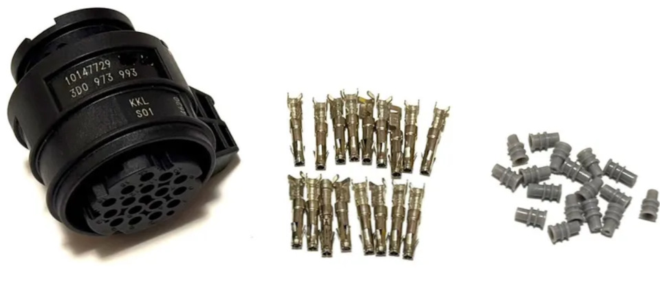 3D0973993 Корпус круглого разъема VAG | Запчасти на DRIVE2