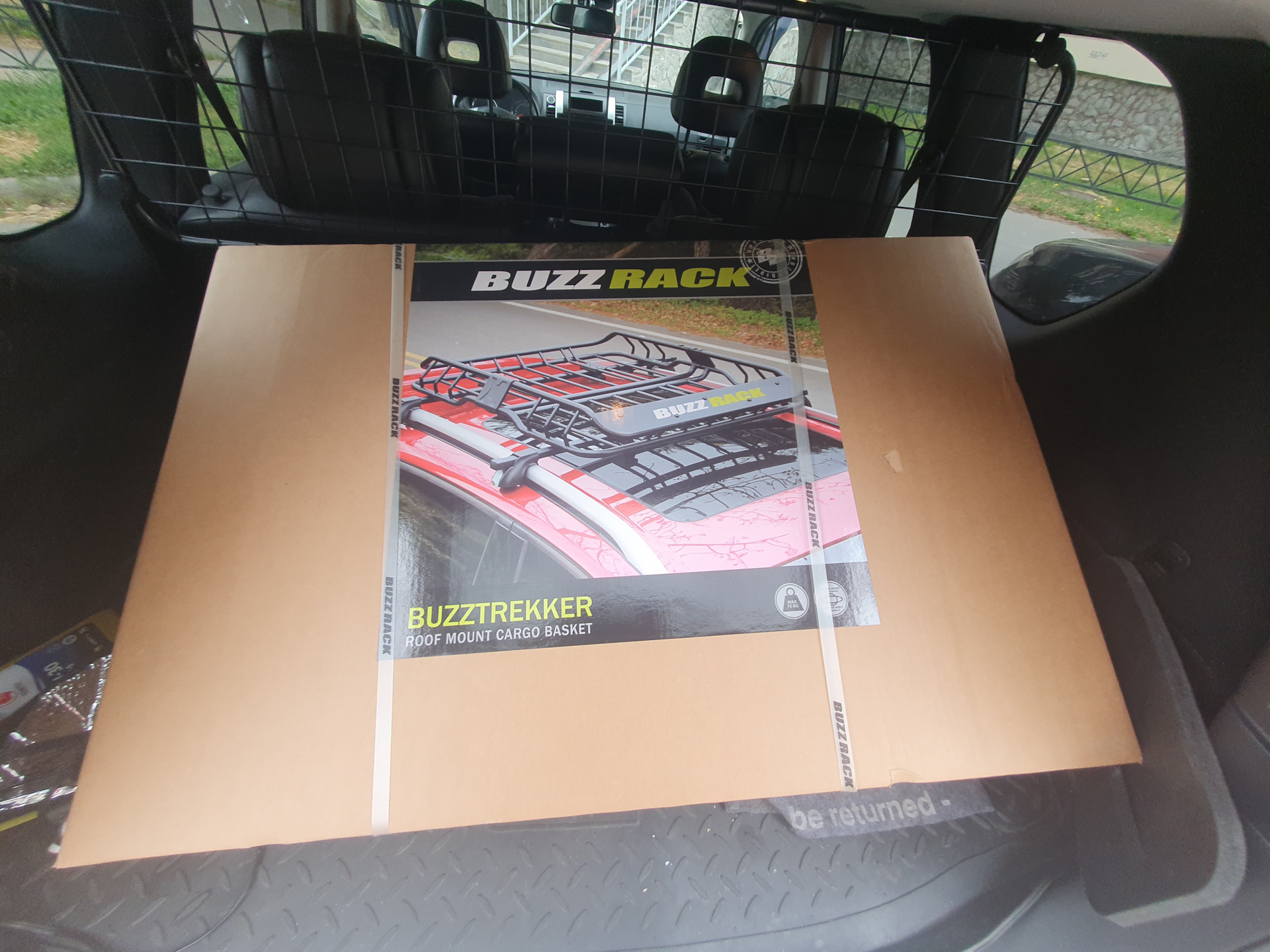 Багажная корзина. — Nissan X-Trail II (t31), 2 л, 2012 года | аксессуары | DRIVE2