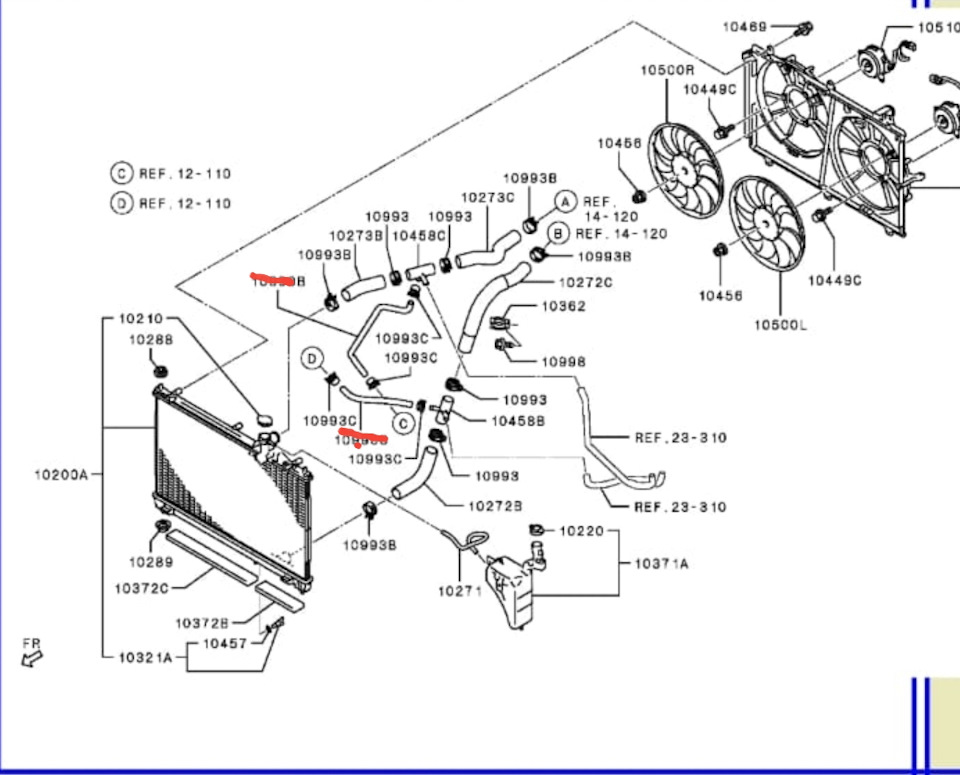 Oil Cooler — Mitsubishi Outlander (3G), 2,4 л, 2013 года | тюнинг | DRIVE2