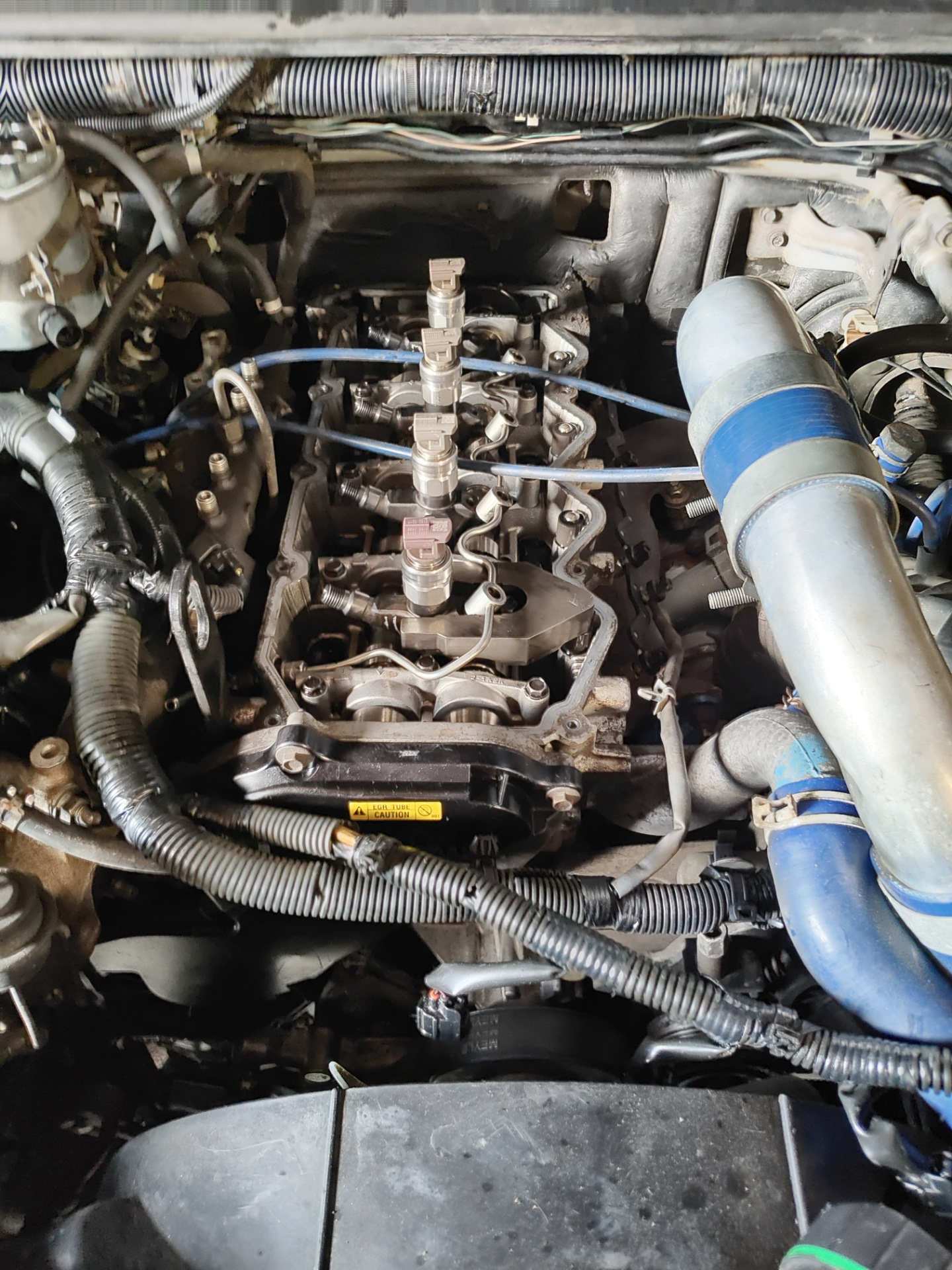 Профилактика форсунок — Nissan Navara (2G), 2,5 л, 2008 года | своими ...