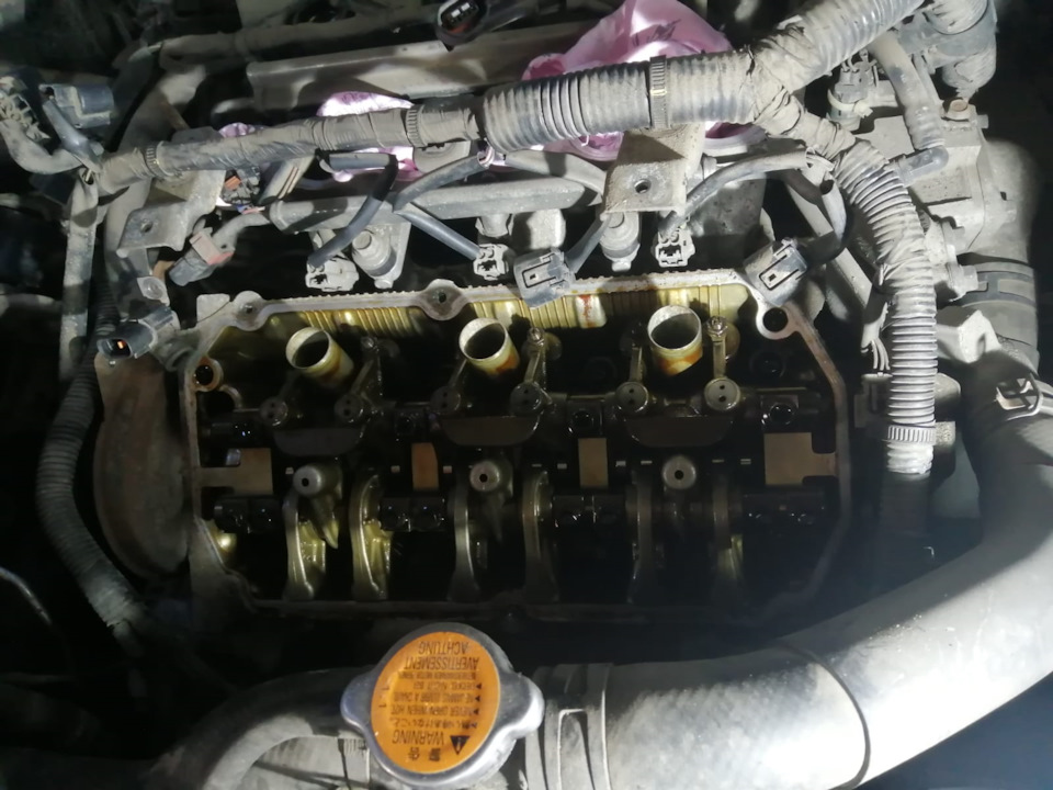 Замена роликов и ремня ГРМ — Mitsubishi Outlander XL, 3 л, 2007 года ...