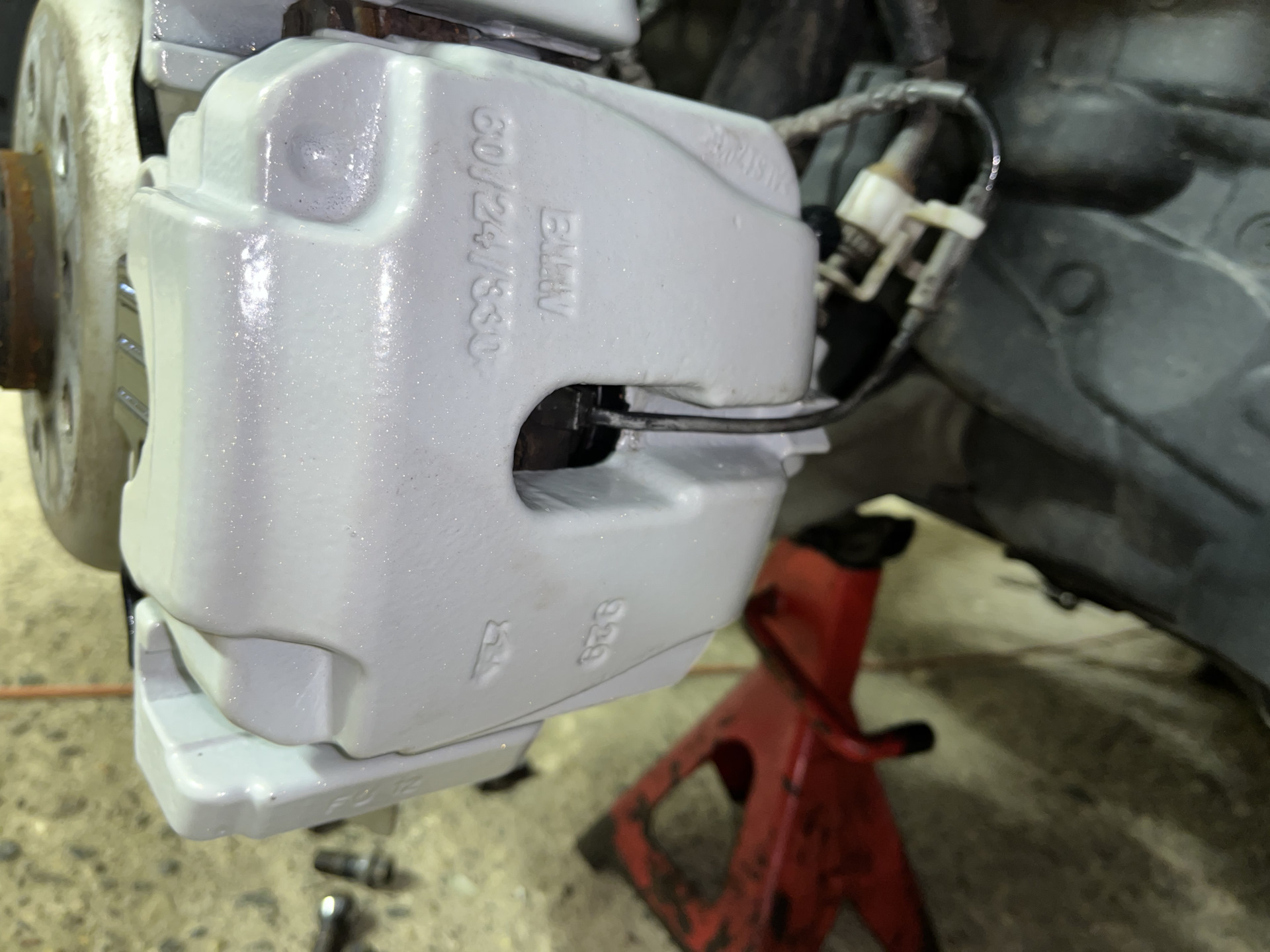 Тормоза и завершение полировки — BMW 5 series Touring (F11), 2 л, 2015 ...