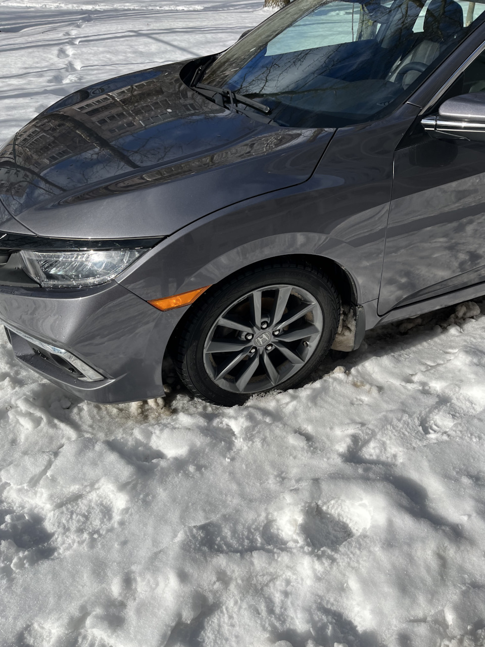 Диски на зиму 215/50 R17 — Honda Civic 4D (10G), 1,5 л, 2018 года ...
